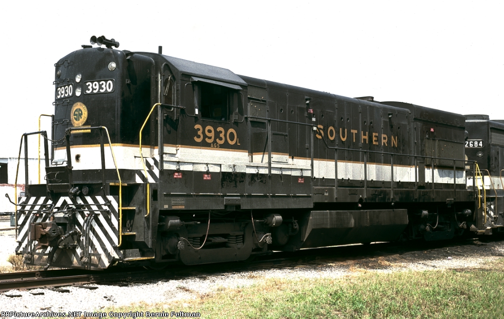 Southern Railway U23B #3930, sublettered "AGS" for Alabama Great Southern,